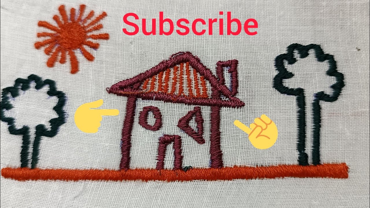 poor people || house make👈 embroidery video village unique style☔ - YouTube