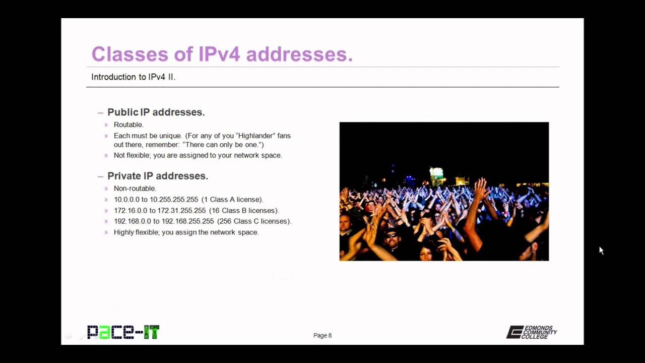 PACE-IT: Introduction to IPv4 (part 2) - YouTube