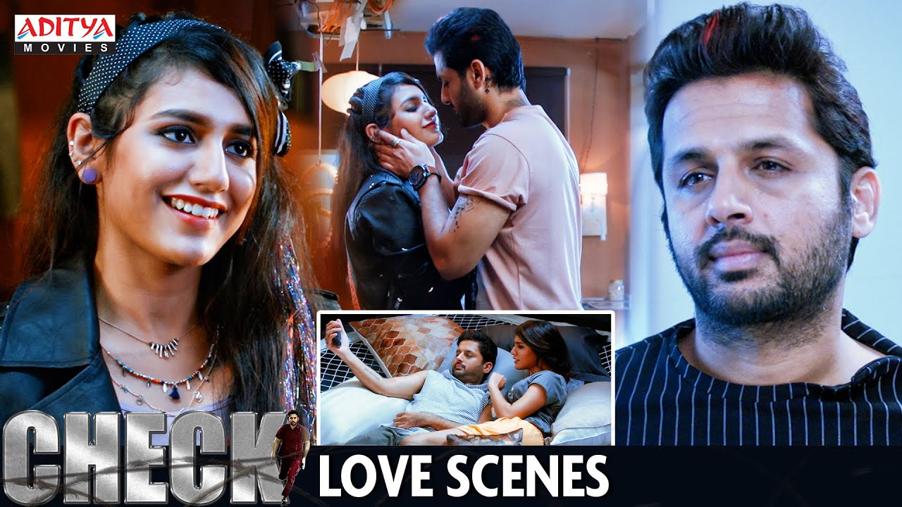 Check Hindi Dubbed Movie Love Scenes | Nithiin, Rakul Preet, Priya Varrier | Aditya Movies - YouTube