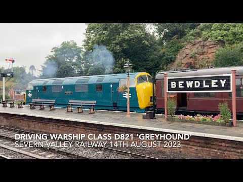 SVR Class 42 Warship Diesel Driving - YouTube