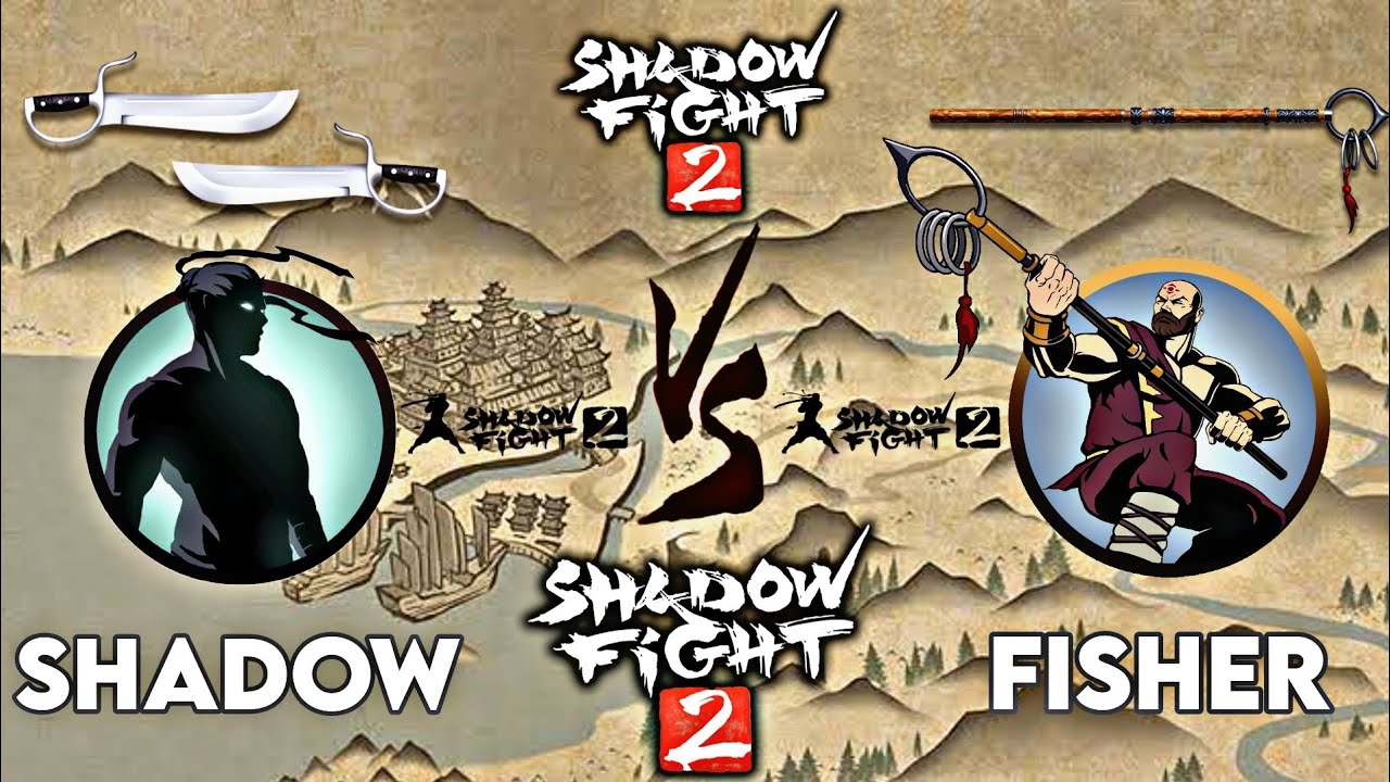 Challenger Fisher VS Shadow || Shadow Fight 2 || Gameplay|| Act 4 || ItZ ShadoW EditoR|| - YouTube