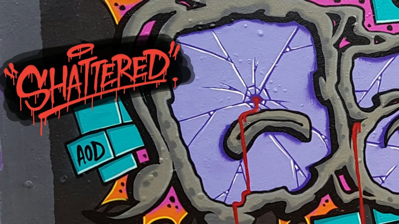 The Ozark AOD - Shattered glass effect, (LOOP REVIEW) best spray paint ...