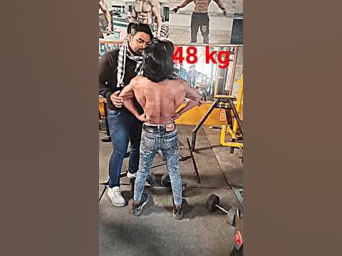 48 kg weight bodybuilder 💪💯 video training reel 💪💯 - YouTube
