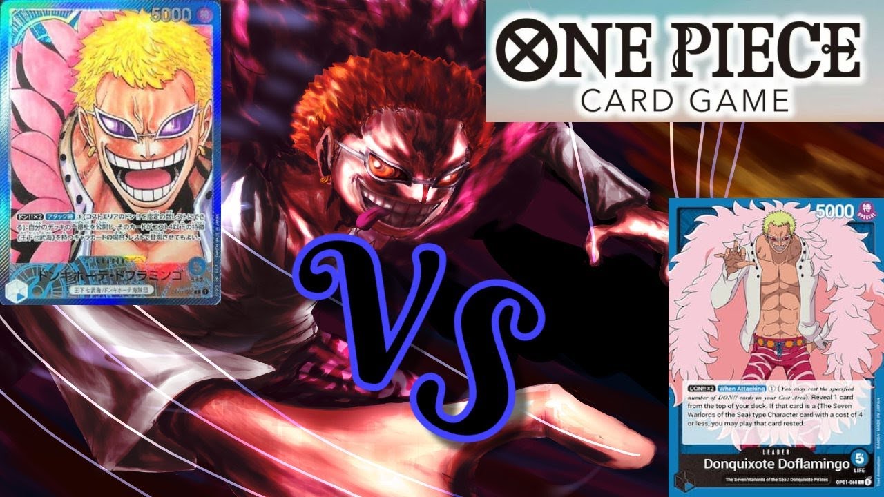 Doflamingo [ Blue ] VS Doflamingo [ Blue ] - OPTCG BATTLE | One Piece ...