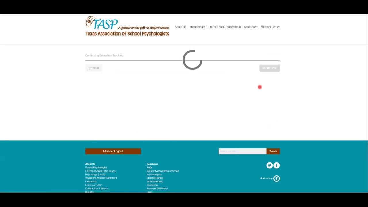 TASP CPD Transcript Tutorial - YouTube