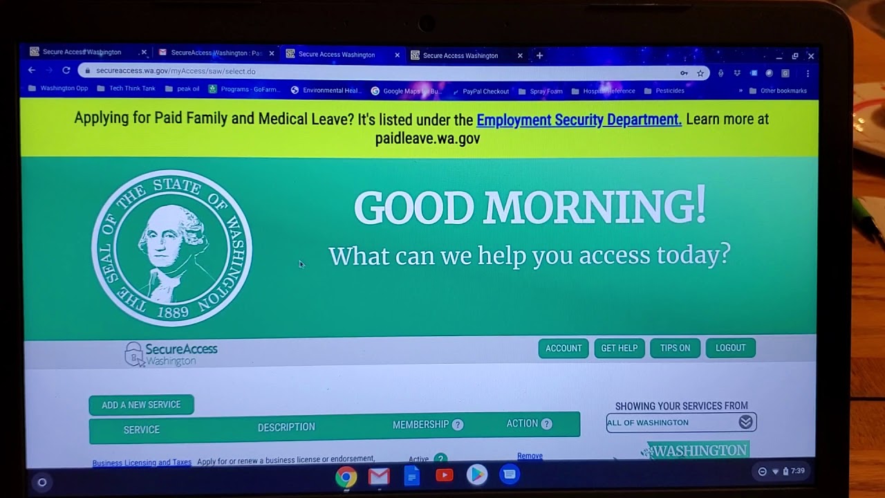 How to Log into Leaf for Washington State Traceability Reporting - YouTube