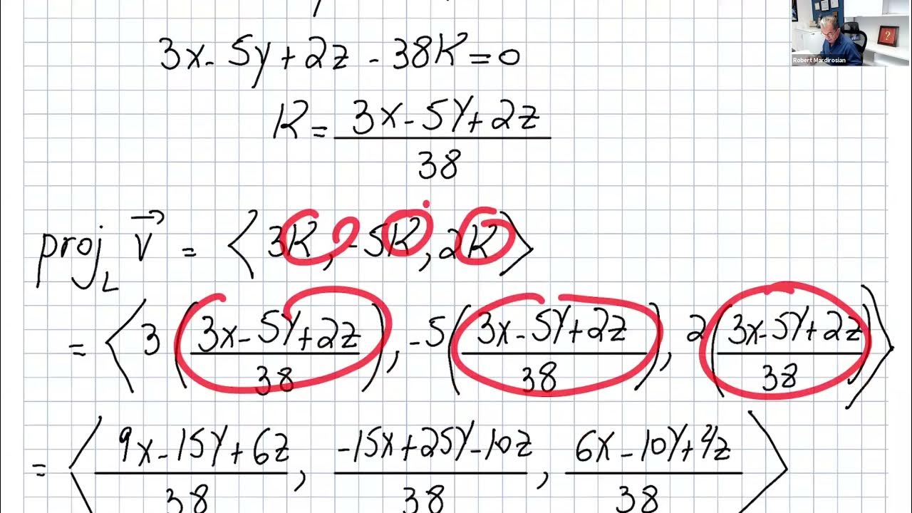 PROJECTIONS AND REFLECTIONS IN R3 - YouTube