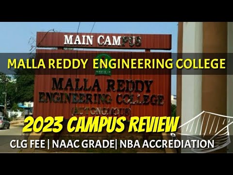 Malla Reddy Engineering College Campus Tour | MREC 2023 REVIEW |# ...