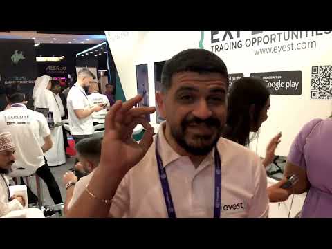 evest at the Crypto Expo Dubai 2023 in Arabic - YouTube