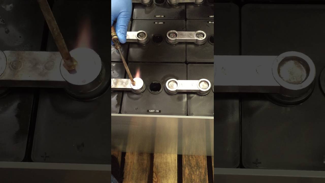 Inter Cell Connector Welding - YouTube