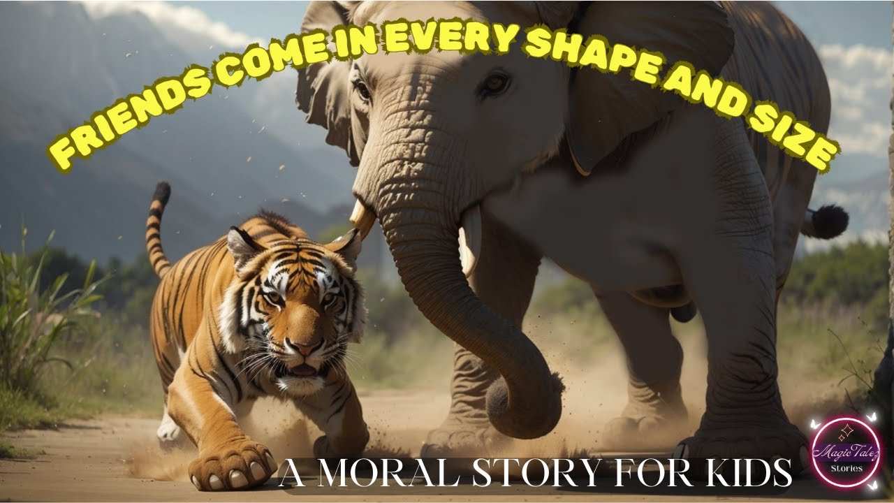 Friends come in every shape and size | Kids Moral Story | Moral Story ...