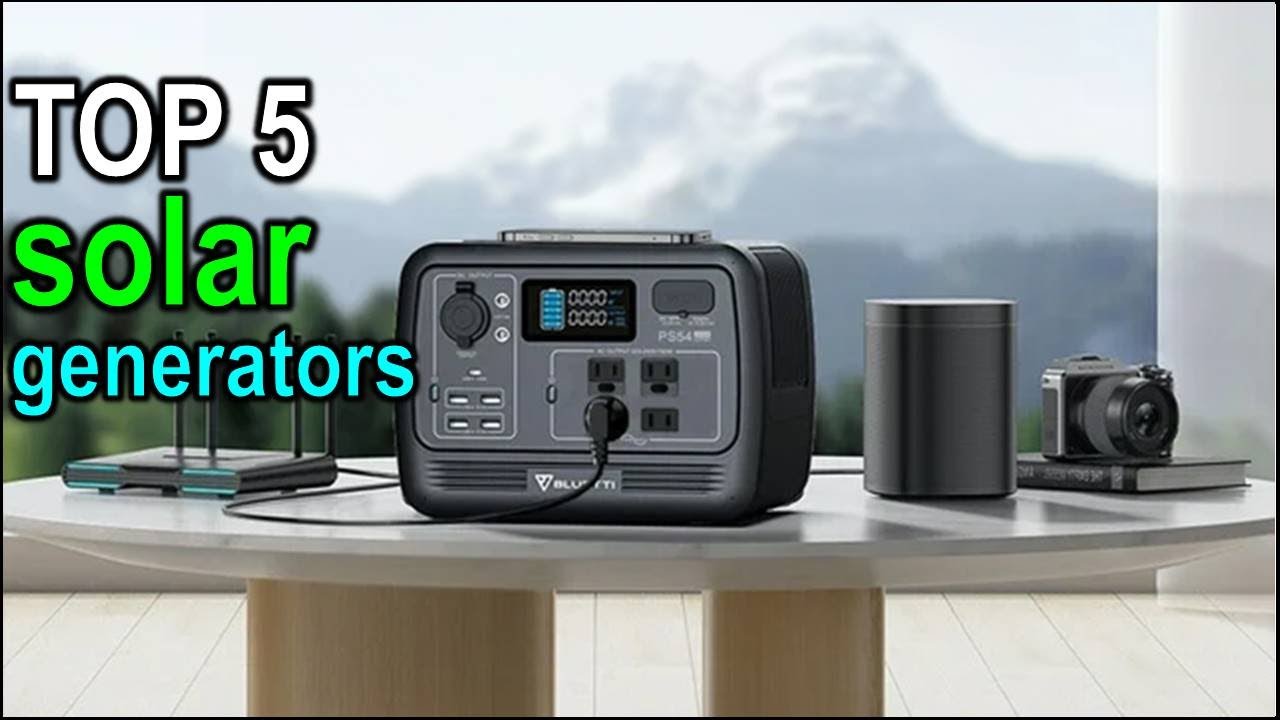 Best solar generators in [2025 ] - YouTube