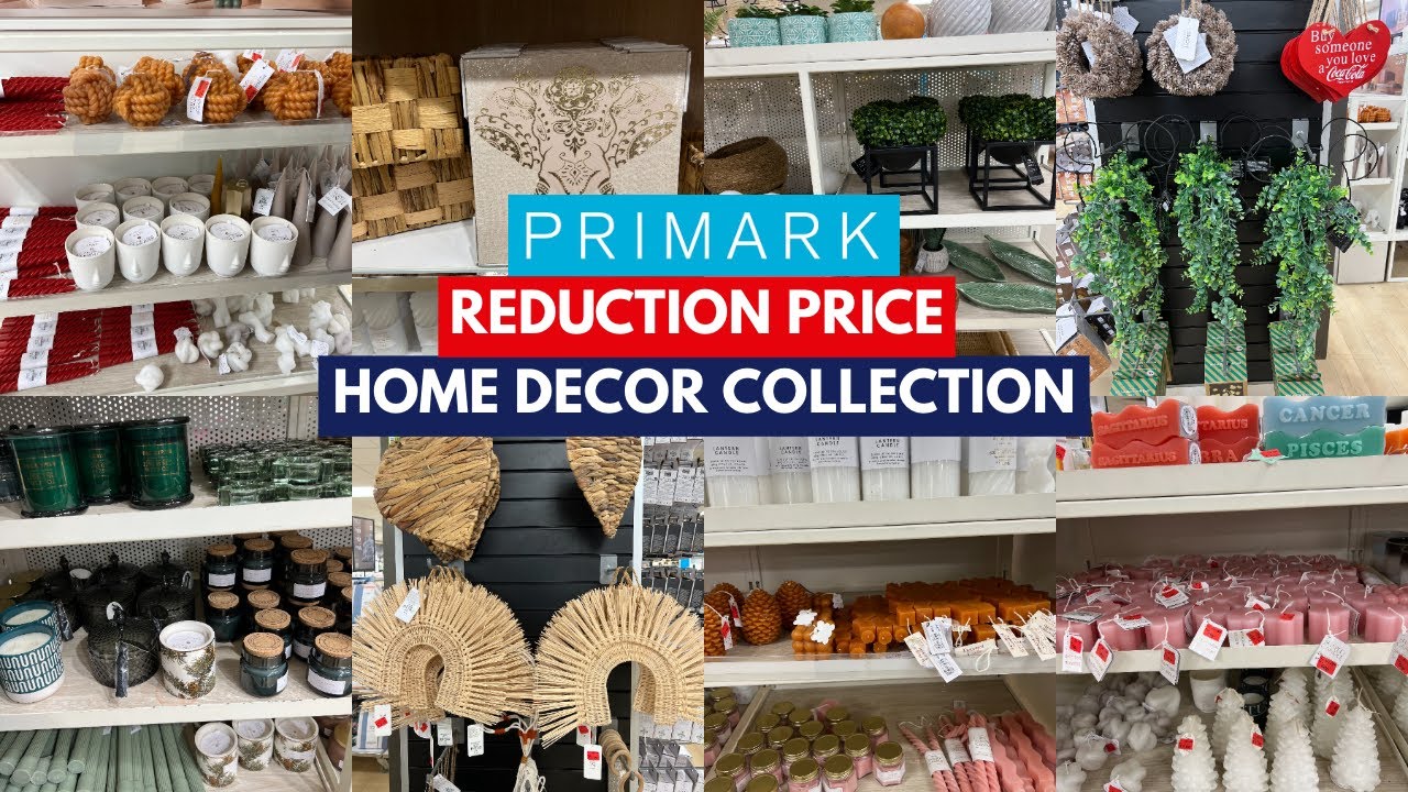 PRIMARK HOME DECOR COLLECTION REDUCTION PRICE JAN 2023 | PRIMARK HAUL ...