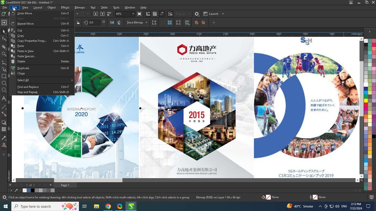 Most Creative & Satisfying Graphic Design for Beginners - Coreldraw ...