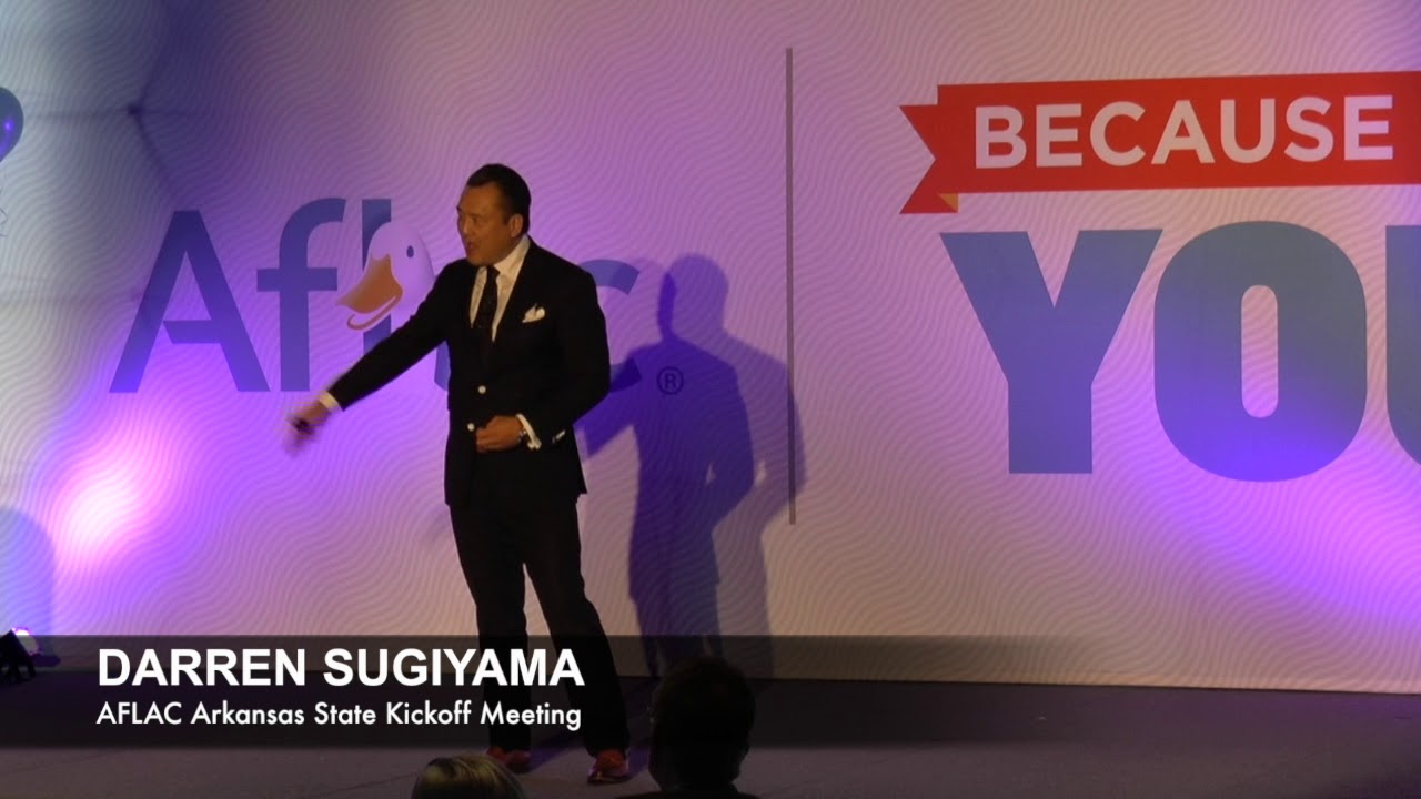 DARREN SUGIYAMA - 2018 Aflac Arkansas State Kickoff Meeting - YouTube