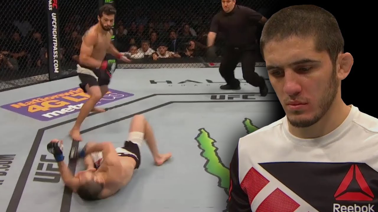 When Islam Makhachev Got Knocked Out Cold... - YouTube