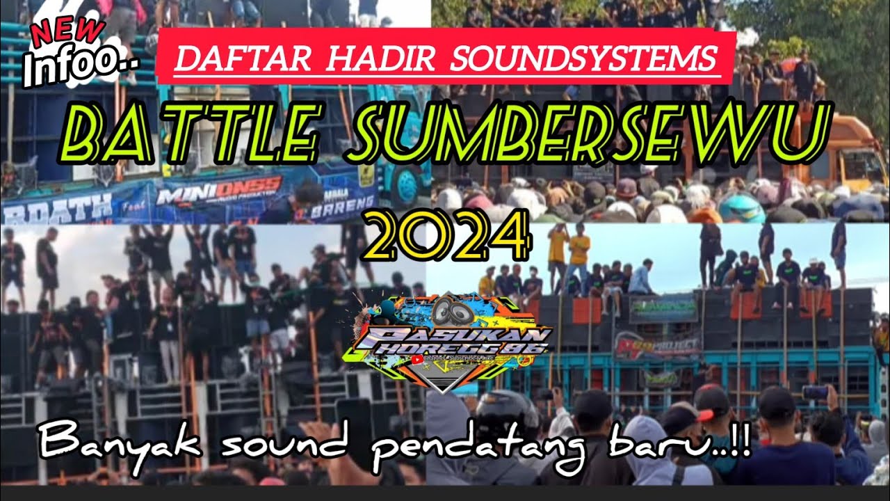 DAFTAR SOUND BATTLE SUMBERSEWU 2024🔊 // banyak sound pendatang baru.# ...