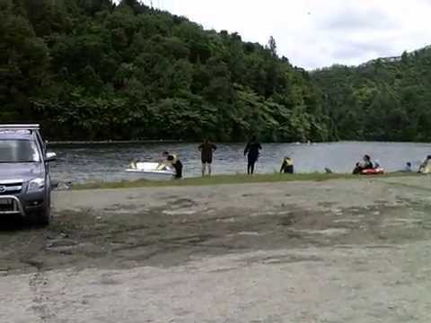 Patea Hydro Dam New Years Day 2015 - YouTube