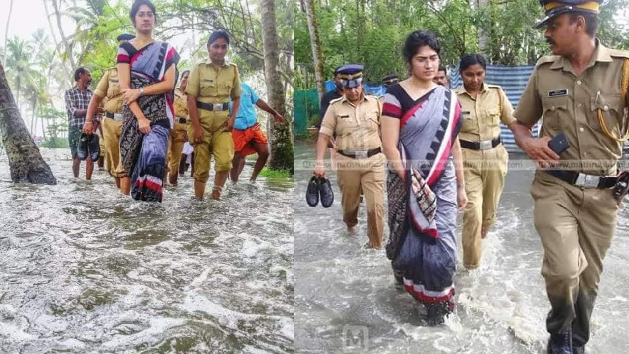 Flood - Collector Anupama IAS, undoubtedly a role model for many Civil ...
