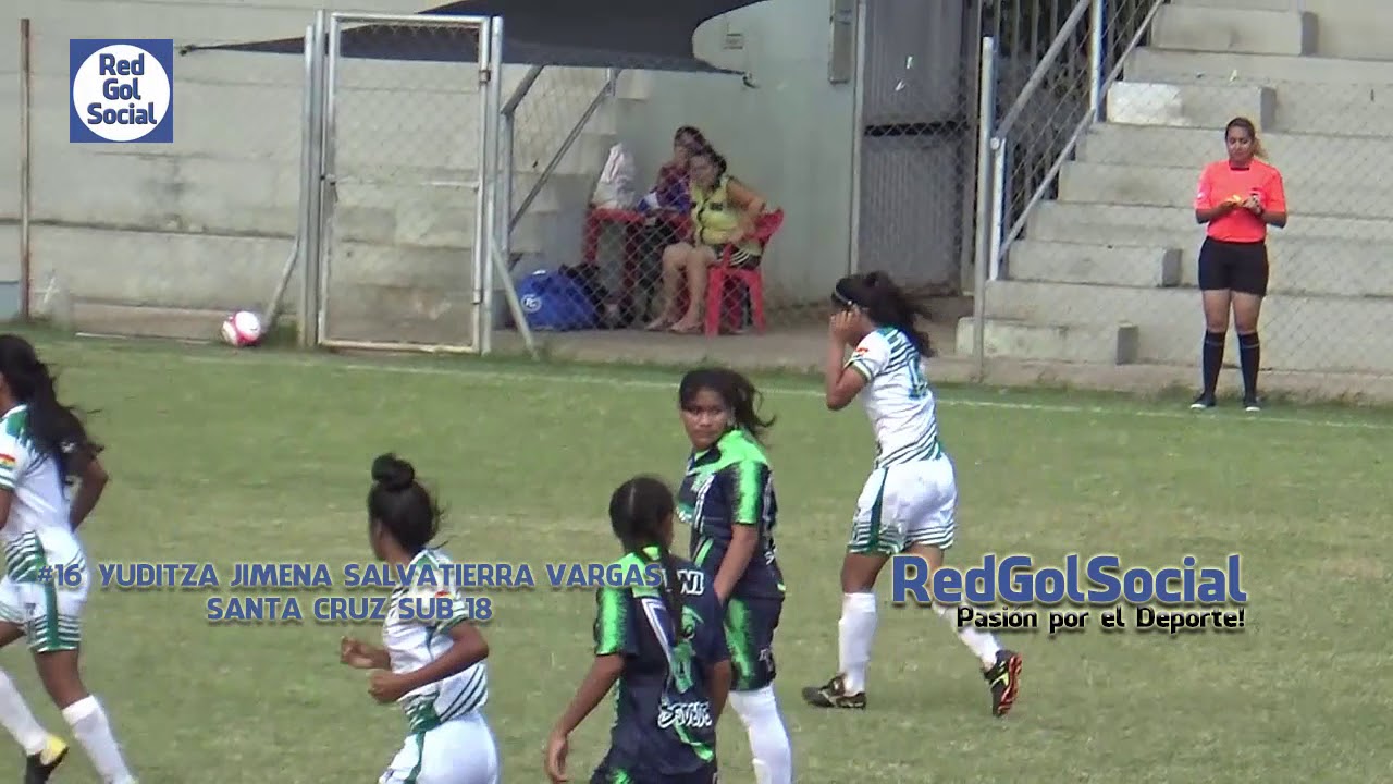Gol Yuditza Jimena Salvatierra Vargas Santa Cruz Copa Bolivia - YouTube