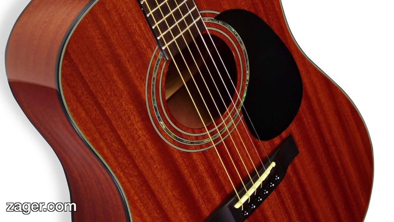 Zager Guitars Reviews by Pat Holden - YouTube