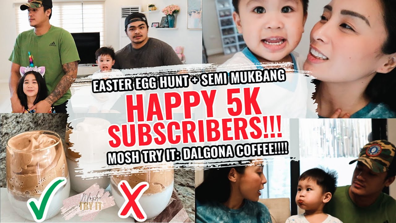 EASTER SUNDAY KAGANAPAN HABANG ECQ! | Mosh Cruz ♡ - YouTube