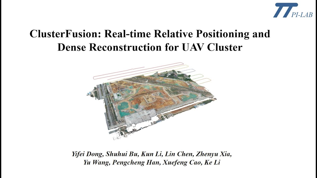 ClusterFusion: Real-time Relative Positioning and Dense Reconstruction ...