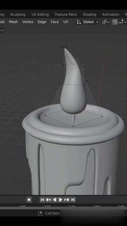 Modeling Candle in Blender. - YouTube