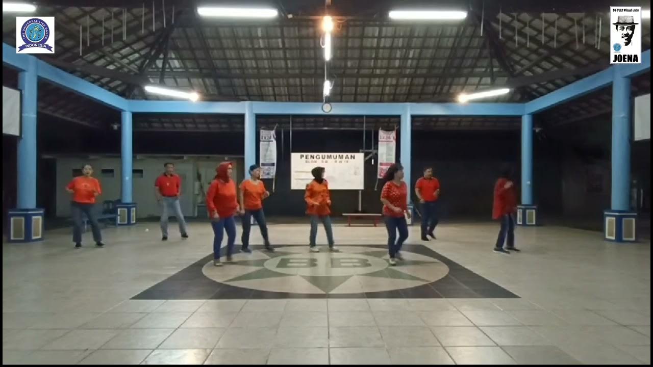 WHO I AM Line Dance//Choreo : Juli Santoso Pikir (Joena)//Demo//Sanggar Nirwana Surabaya - YouTube