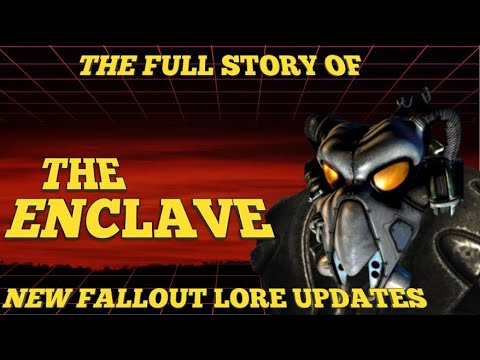 Every bit of Lore about the ENCLAVE | Fallout Lore - YouTube