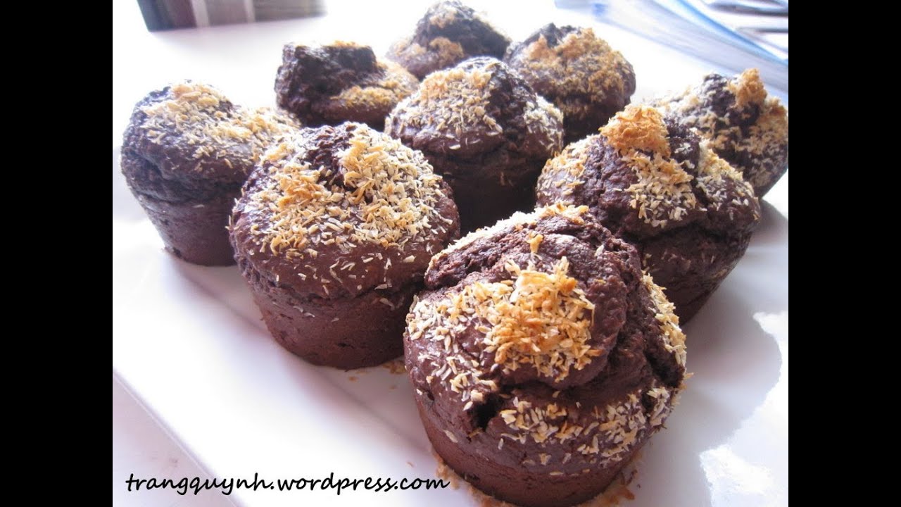 MUFFIN SOCOLA DỪA - Chocolate Coconut Muffins | Episode 38 | Taste From ...