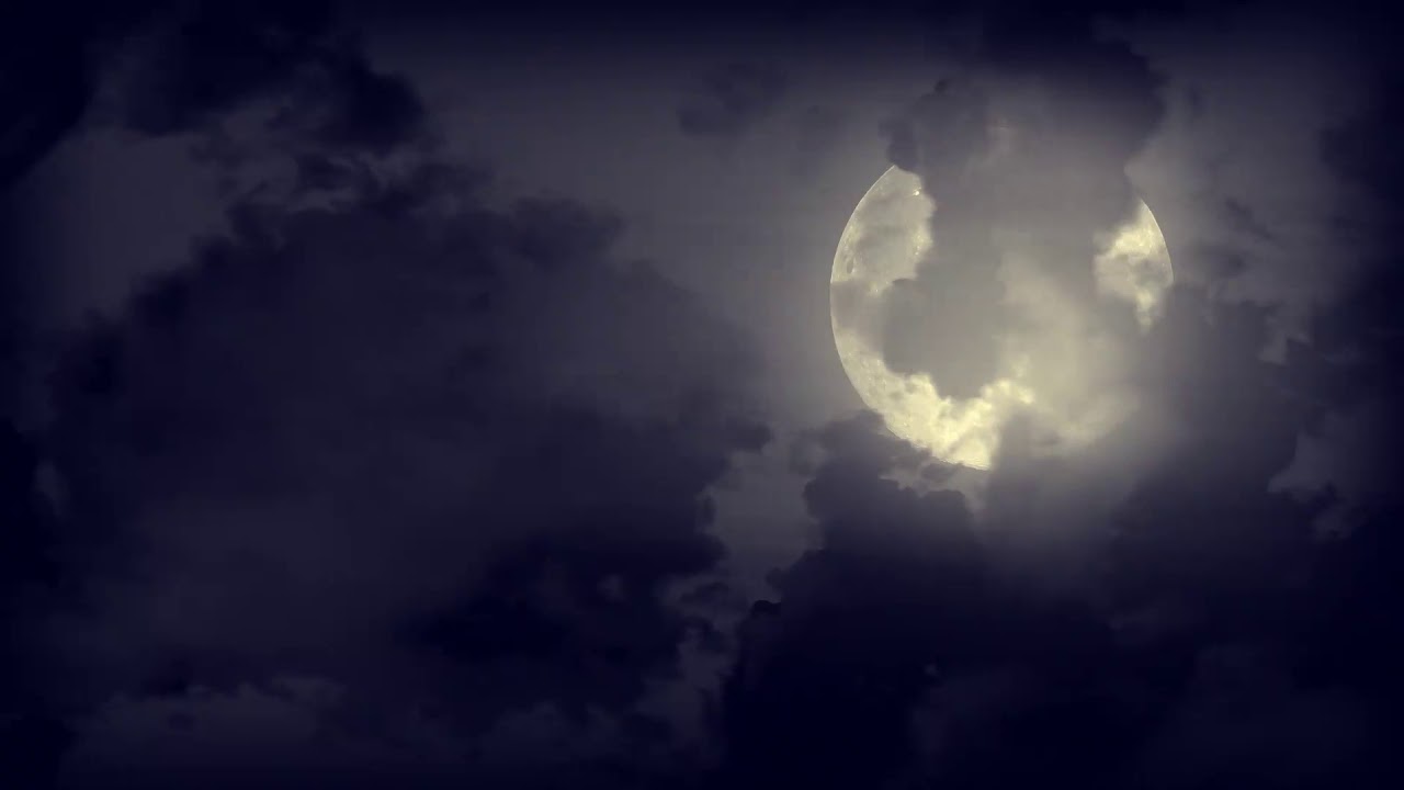 Full Moon Footage Video - YouTube