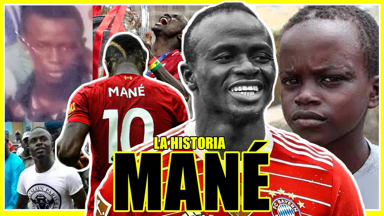 ERA TAN POBRE QUE NO TENÍA NI PARA COMER | 🇸🇳Sadio Mané La Historia ...
