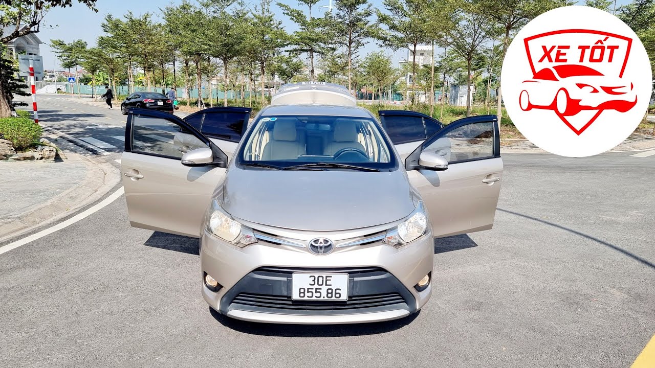 🏆 Toyota Vios E 2017 màu vàng cát đẹp suất sắc từ biển số trở đi Phát ...