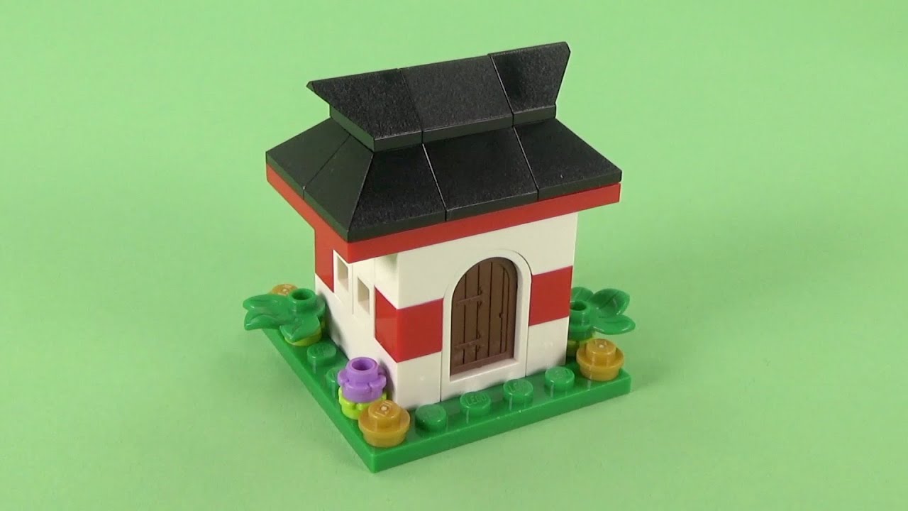 LEGO Classic Asian House (11015) Building Instructions - YouTube