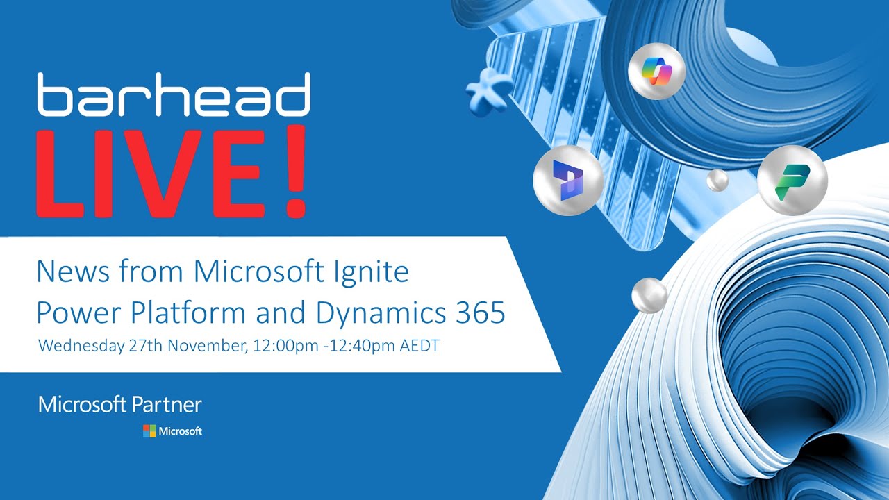 News from Microsoft Ignite - Power Platform and Dynamics 365 - YouTube