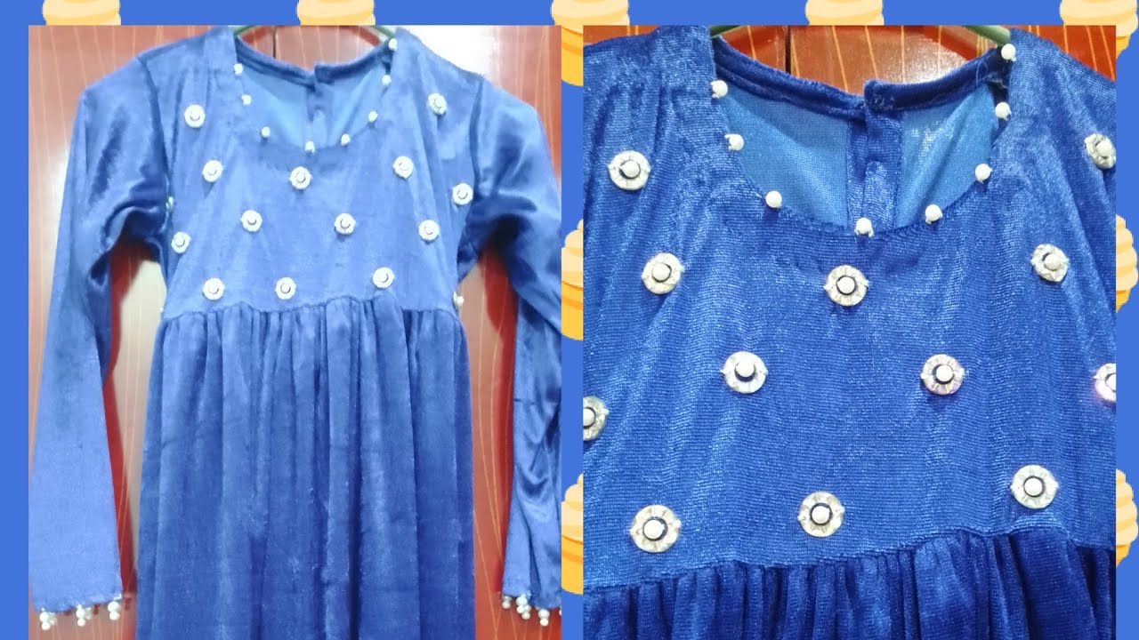 Easy Beads Work Awesome Beads Work On Frock YouTube easy-beads-work-awesome-beads-work-on-frock-youtube