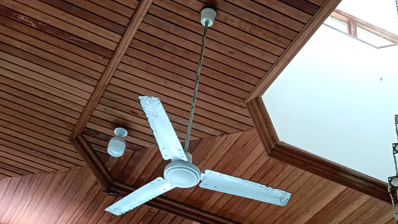 CEMC(?) 48" industrial ceiling fan - YouTube