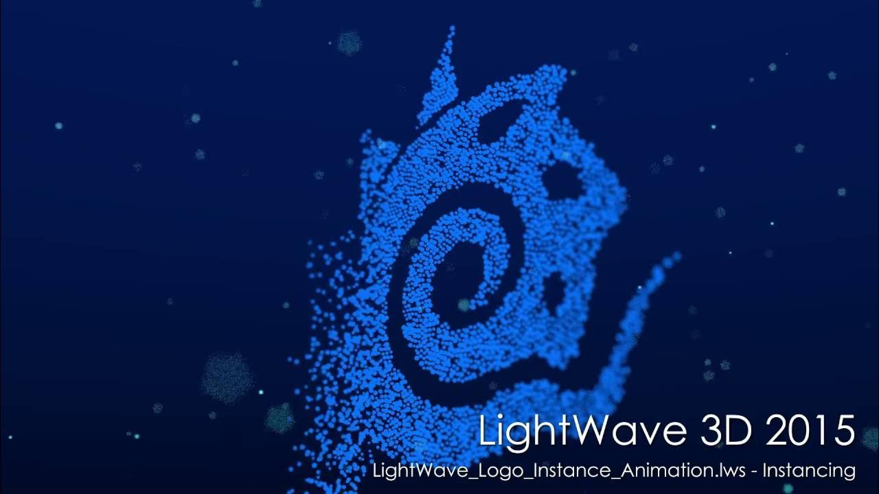 LightWave 3D: LightWave Logo Instance Animation scene rendered - YouTube