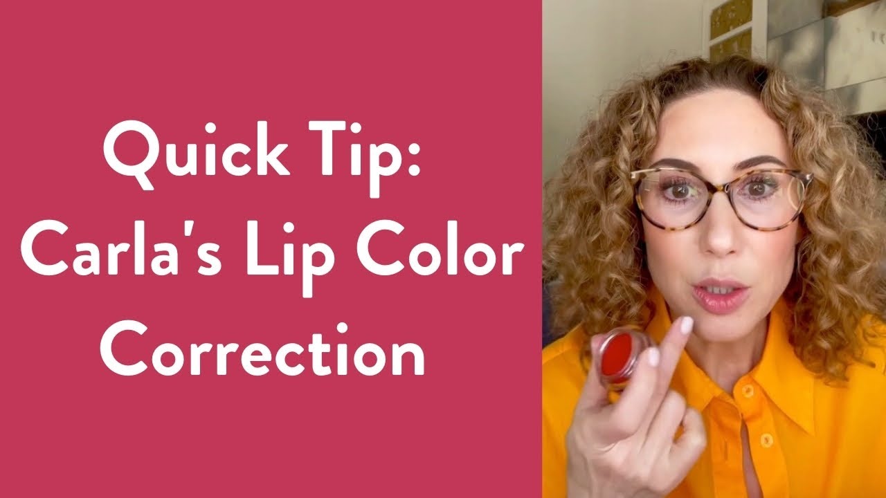 Carla's Lip Color Correction | Trinny London Lip2Cheek | Over-Fifty ...