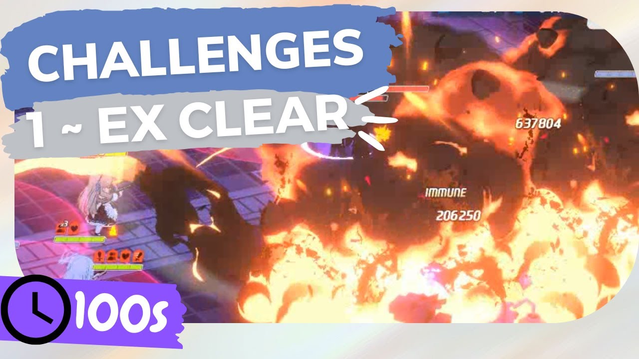Blue Archive EX ~ 1 - All Radiant Moon, Raucous Dream challenge stages ...