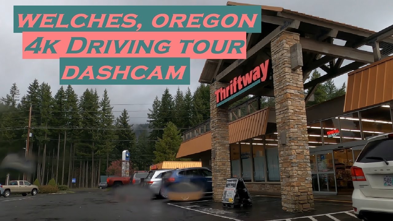 Welches, Oregon | 4k Driving Tour | Dashcam | Zig Zag, Rhododendron, Mt ...