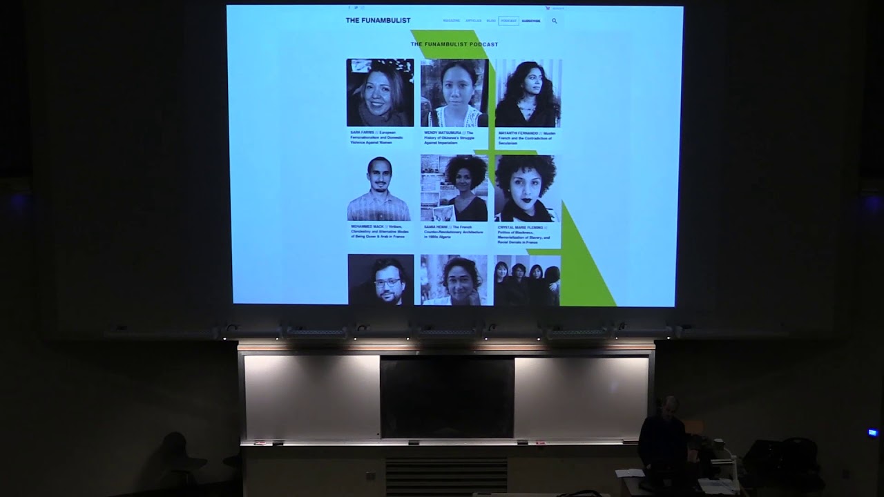 Leopold Lambert The Funambulist - Politics of Space and Bodies - YouTube