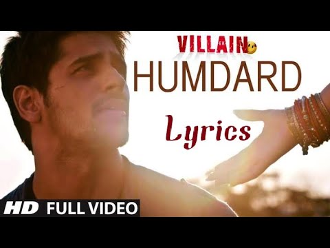 Humdard Lyrics | Ek Villan | Arijit Singh| @tseries @Official ...