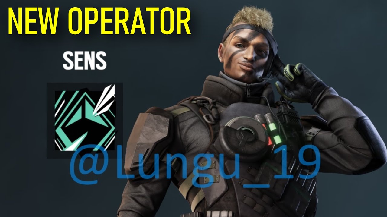 New Operator Leak - Sens & Gadget Loadout Belgium/Congolese | Rainbow ...