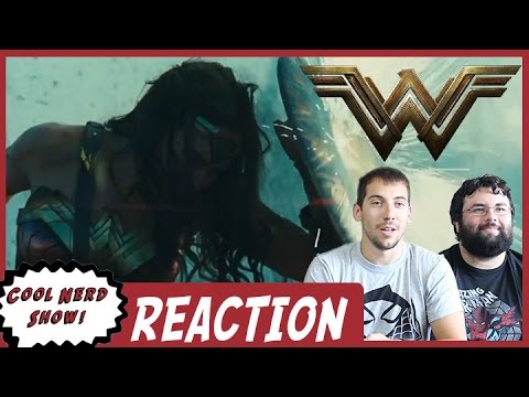 Wonder Woman Trailer Reaction | Cool Nerd's Reaction - YouTube