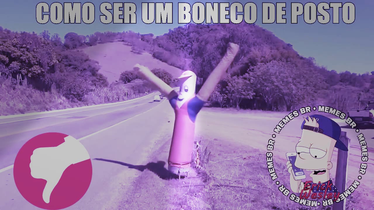 Como ser um boneco de posto - YouTube