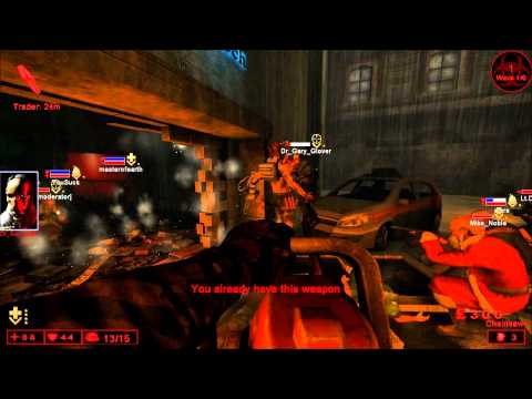 Killing Floor: 64 bots and me fail fighting hell on earth boss(with mods)