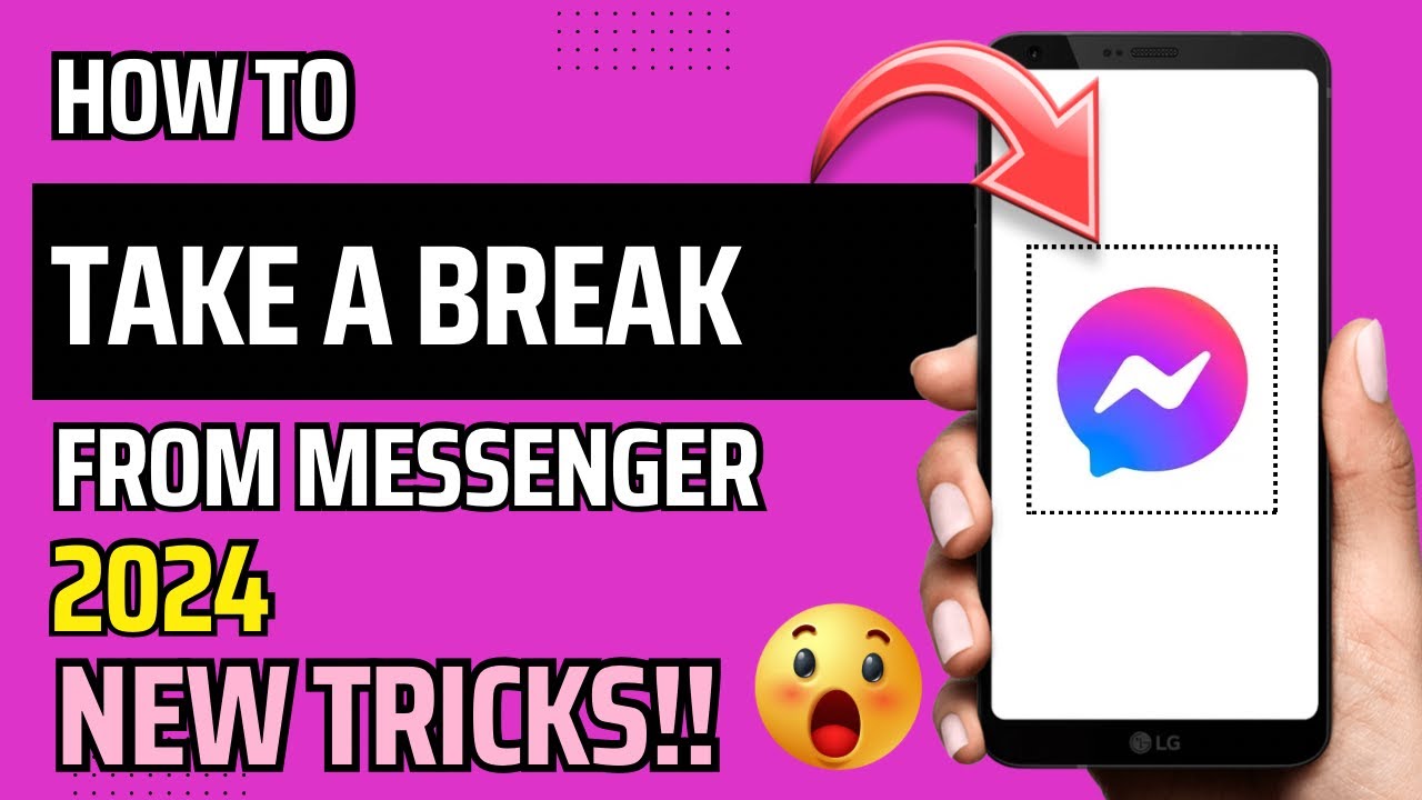 HOW TO TAKE A BREAK FROM MESSENGER 2024 | NEW TRICKS | STEP BY STEP ...