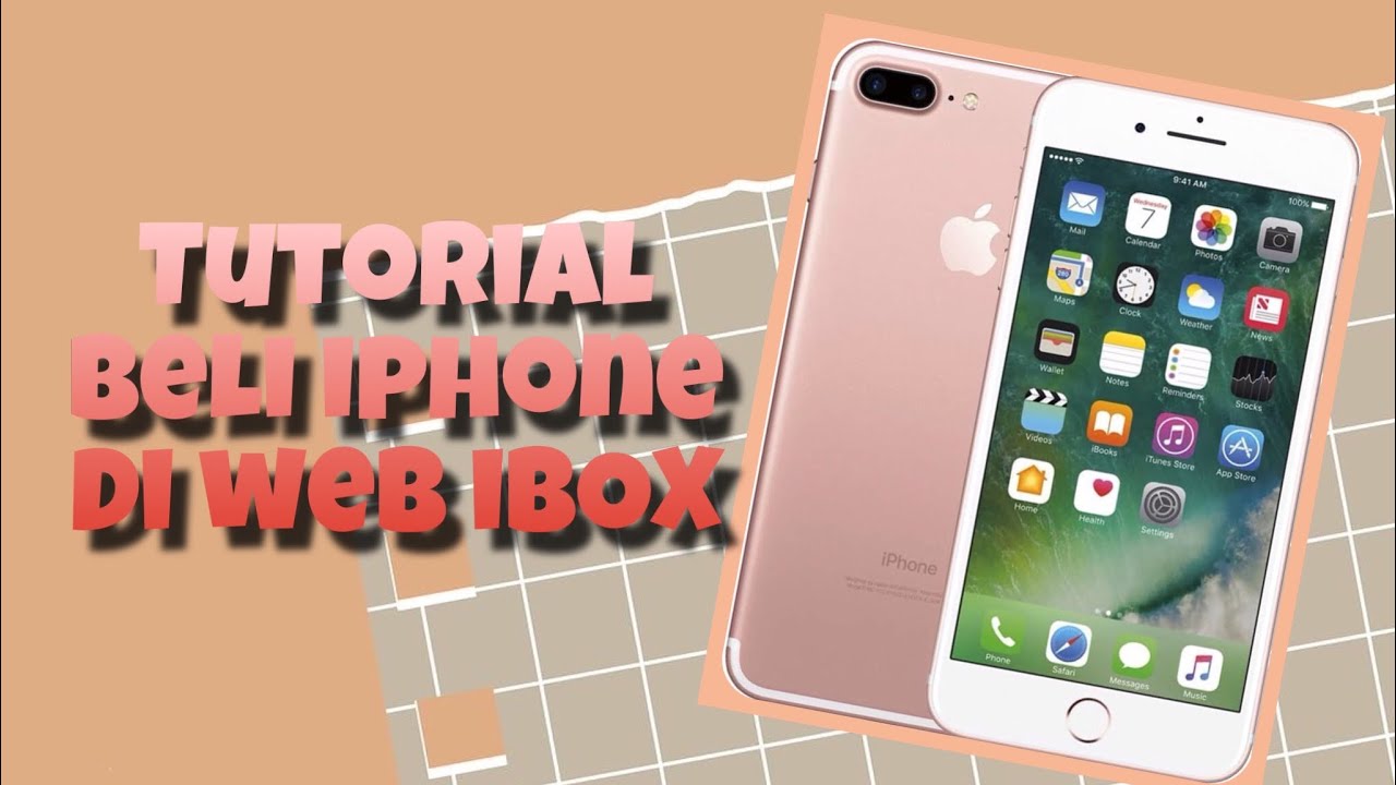 CARA BELI IPHONE DI WEBSITE IBOX - YouTube